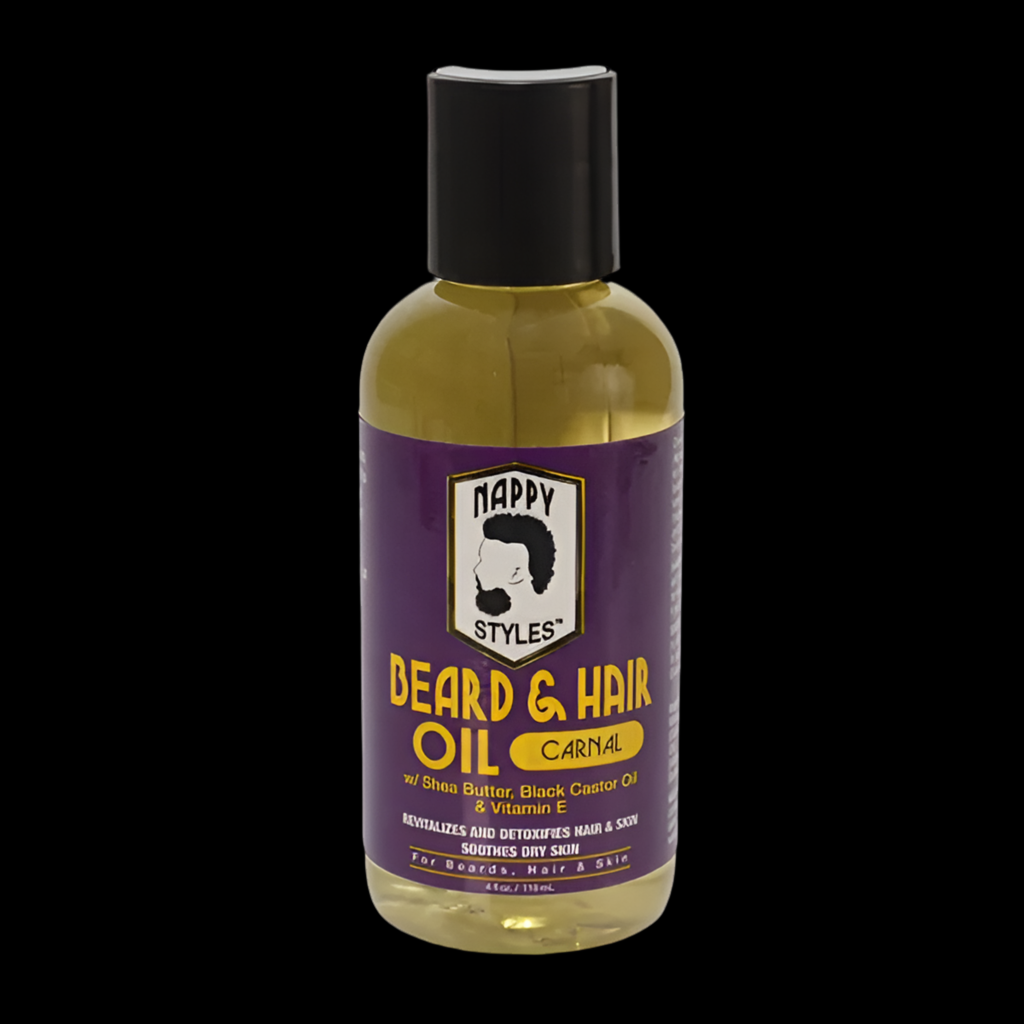 Nappy Styles Beard and Hair Oil – Black and Nobel