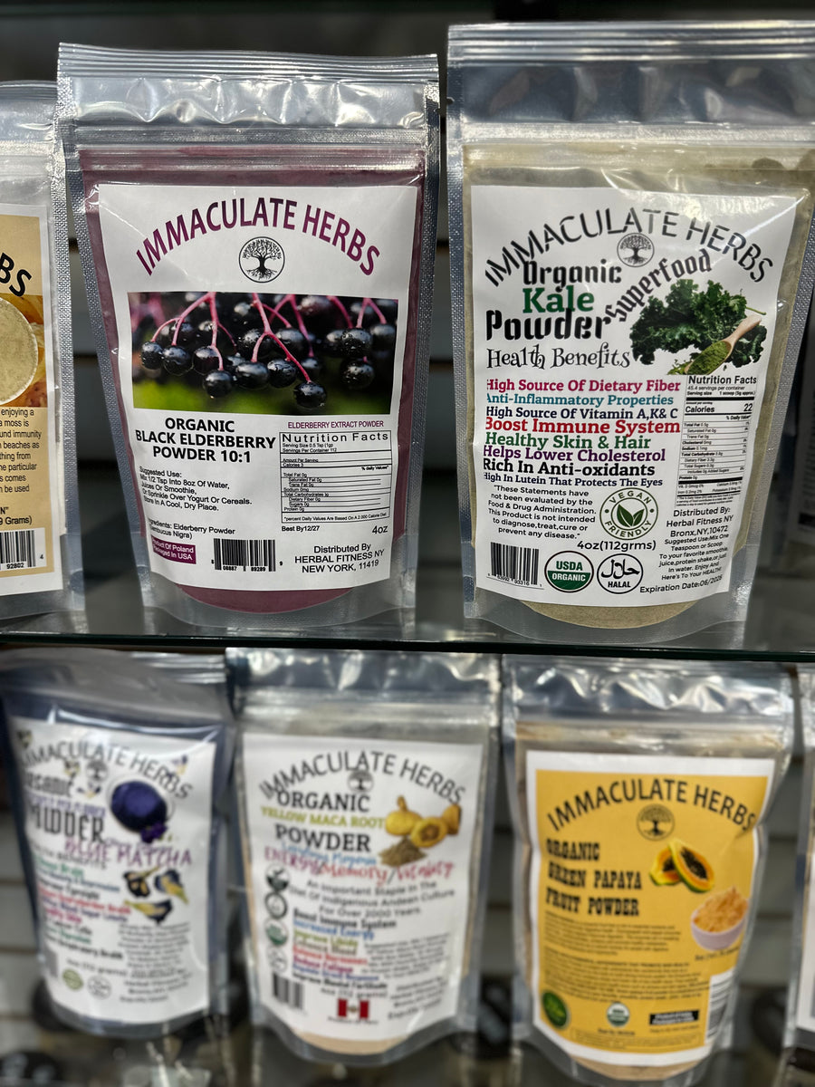 Immaculate Herbs Powder – Black and Nobel
