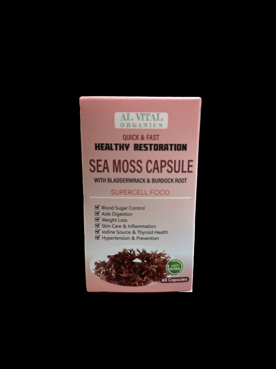 Sea Moss Capsule – Black and Nobel