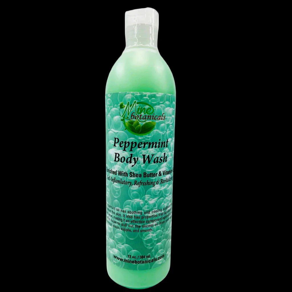 Peppermint Body Wash – Black and Nobel