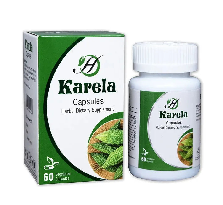 Karela Capsules – 60 Pack – Black and Nobel