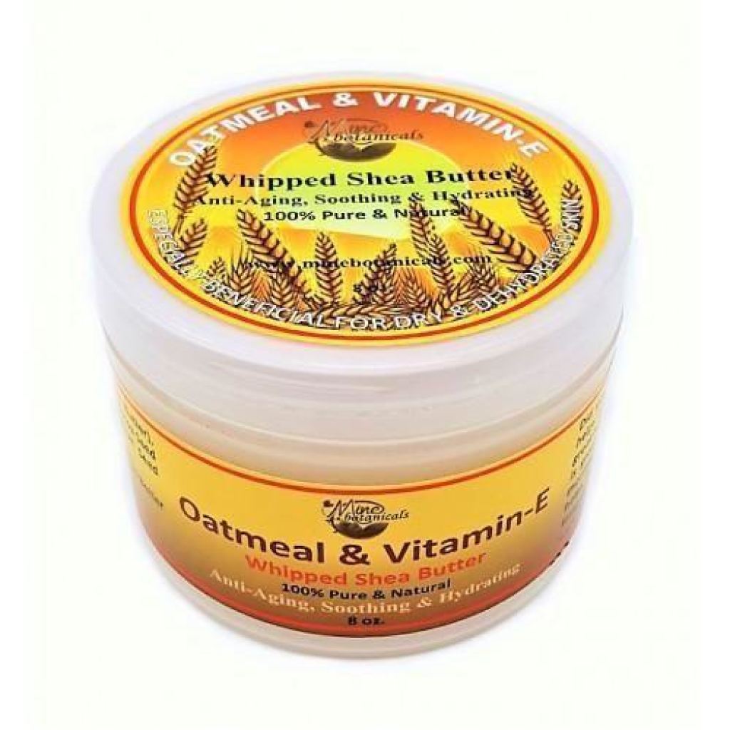 Oatmeal & Vitamin-E Whipped Shea Butter – Black and Nobel